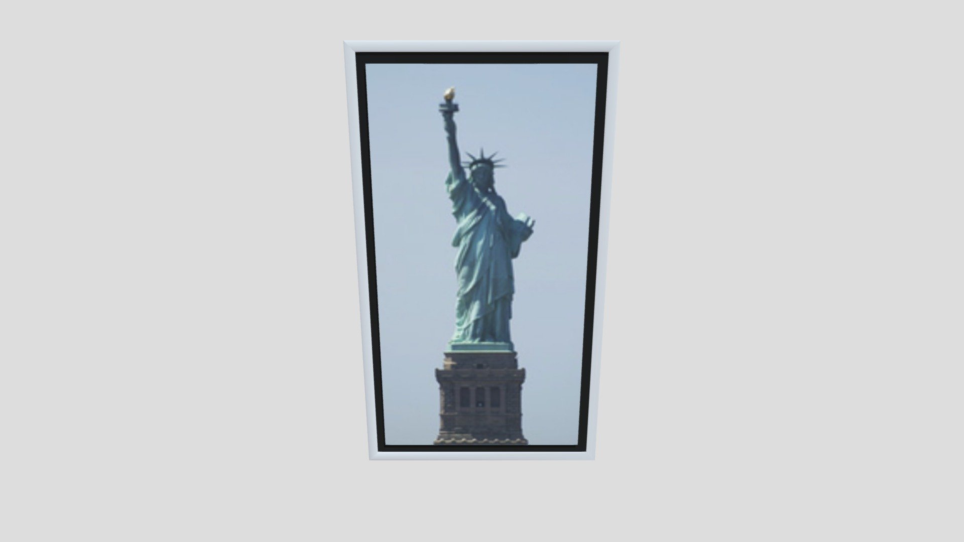 Frame statue of liberty - Download Free 3D model by 1-3D.com [2846b26 ...