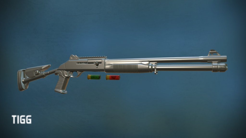 M1014 - Download Free 3D model by Euan Mitchell (@tigg) [284715c ...