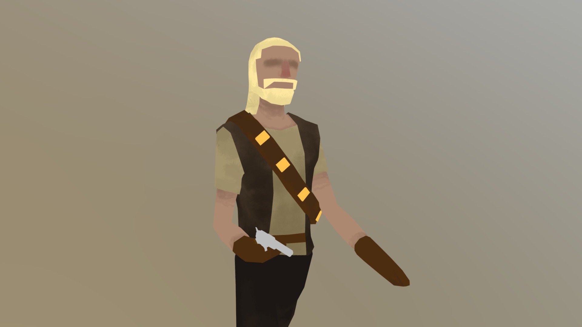 GunSmoke Remake - UniProject - Gunmen - 3D model by Tuxxy_ [28472f8 ...