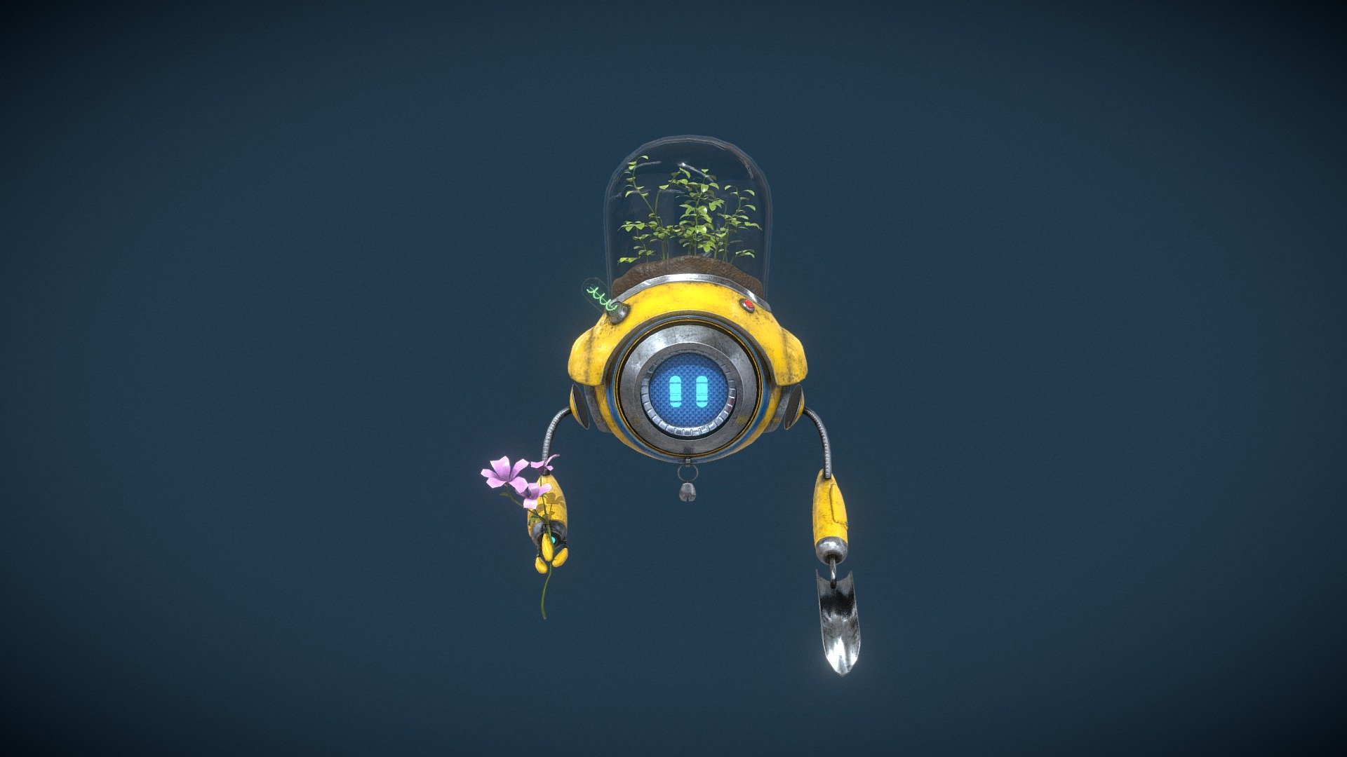 Robot grower - 3D model by insane18 [2848eb3] - Sketchfab