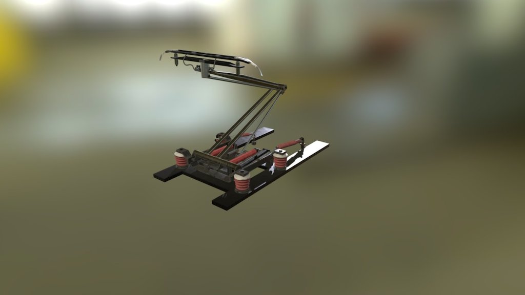 Tgv Pantograph - 3D model by Tietronix [284a719] - Sketchfab