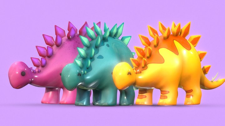 Stegosaurus 3D models - Sketchfab