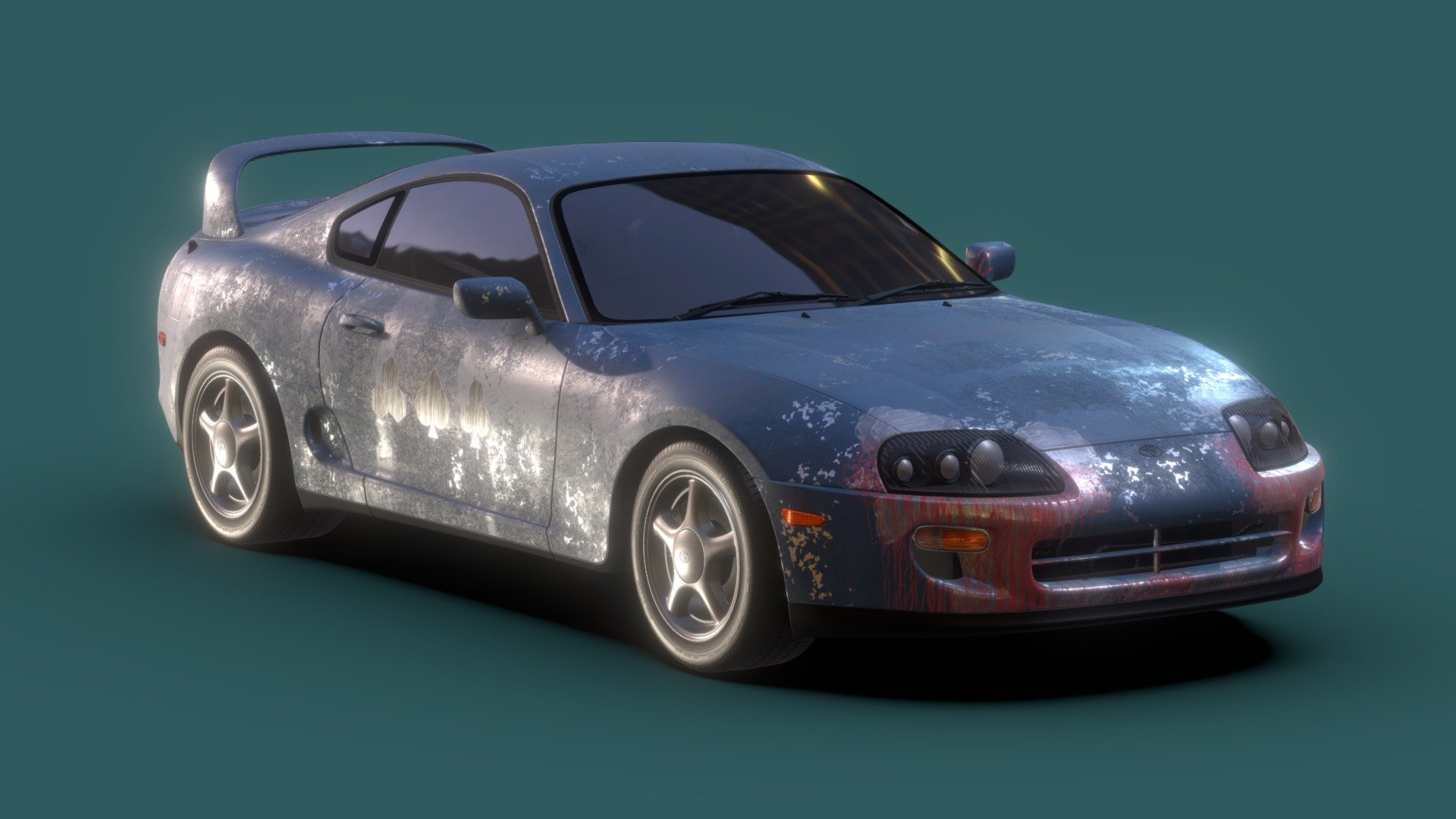 Toyota Supra MKIV - 3D model by Arslon.Aminboyv™ (@RxARSLON) [284c2d3] - Sketchfab