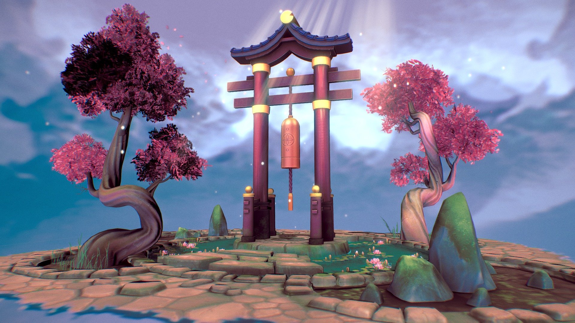 Stylized Ancient China Props - 3D model by AnnaBelle Fibonacci ...