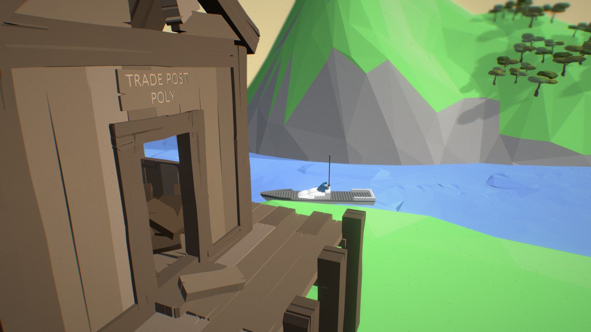 Low Poly Island - Download Free 3D model by Owen.Barden [284d0a9 ...