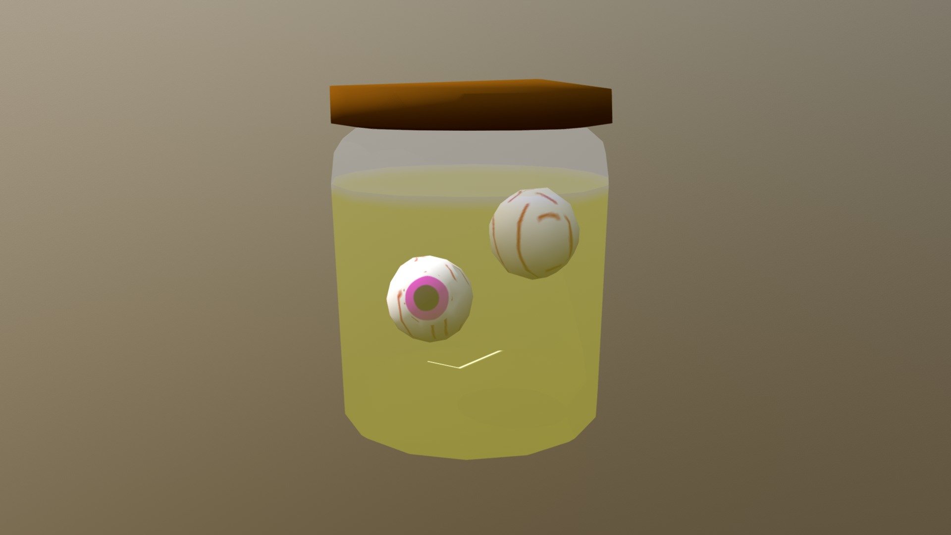 Eyes in Jar - 3D model by SmileBoom_SGB [284e063] - Sketchfab