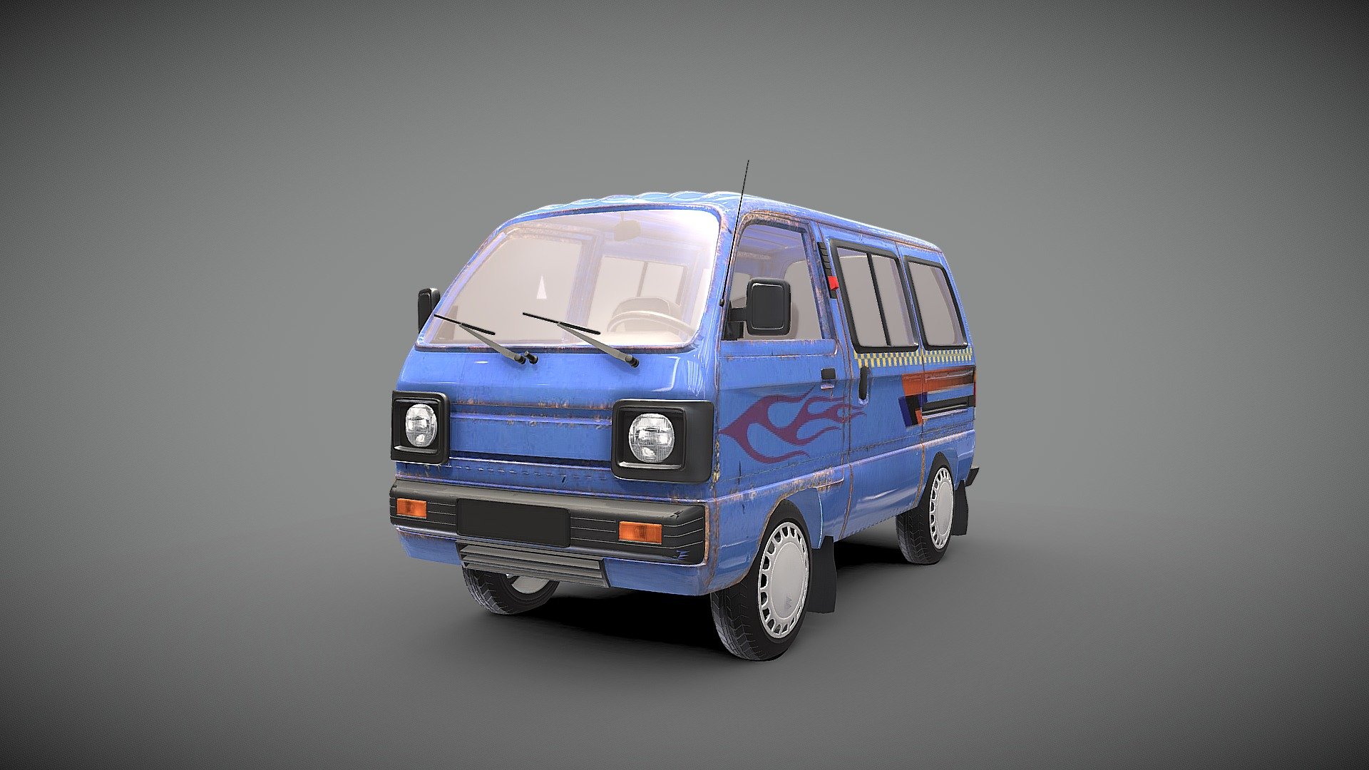 DAMAS - 3D model by Jamshidbek [284e07e] - Sketchfab