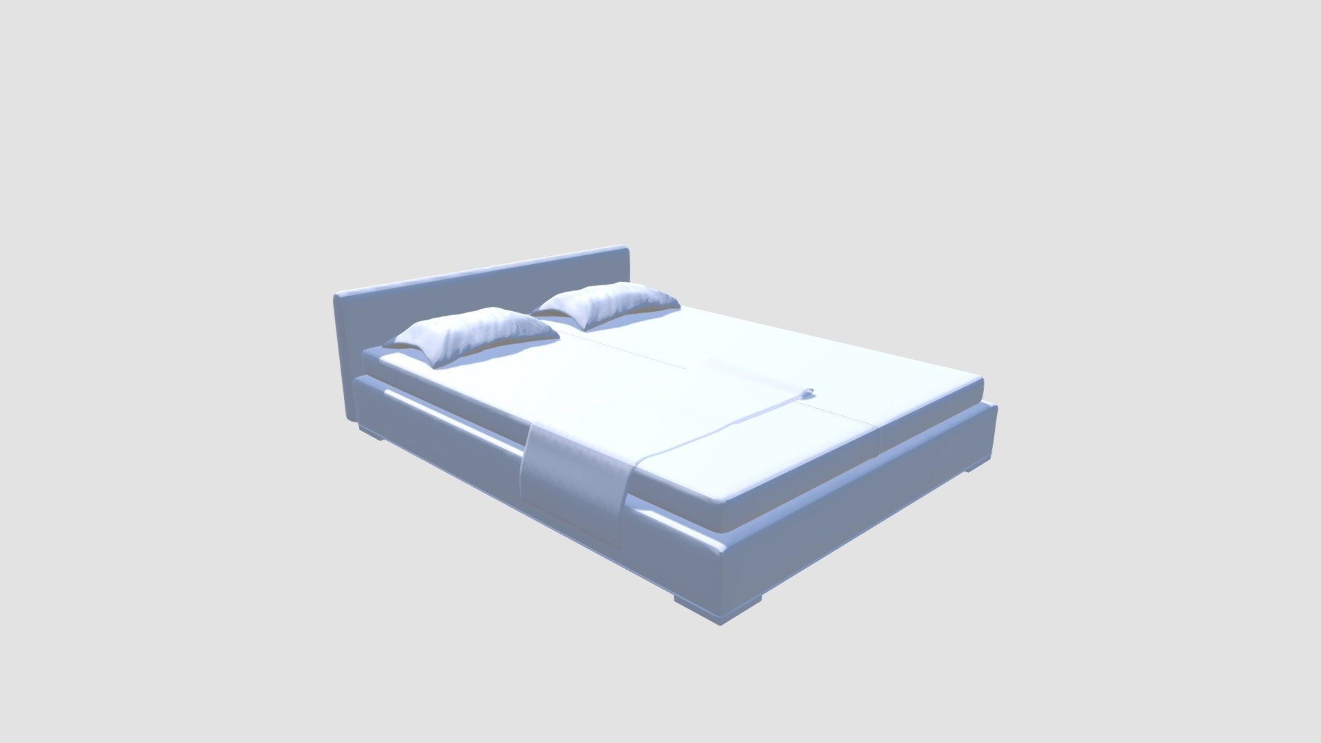 Bed - Buy Royalty Free 3D model by Evermotion [284ecd3] - Sketchfab Store