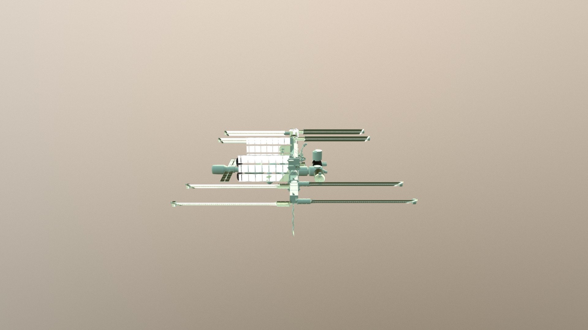 International Space Station - 3D model by kashishchawla [284fbe0 ...