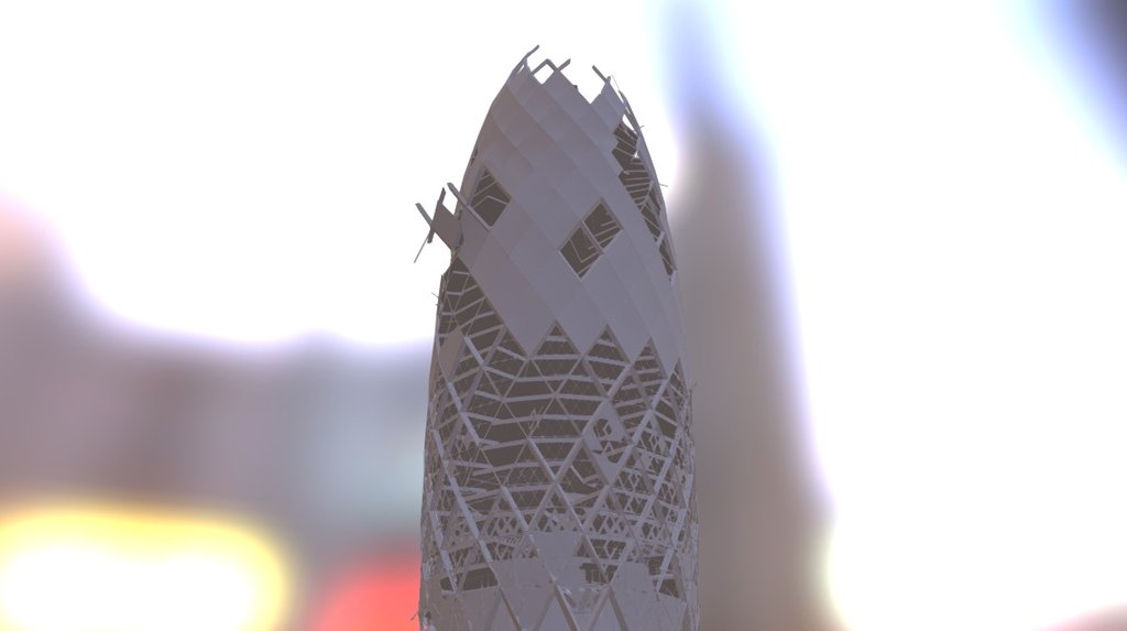 Gherkin - 3D model by jackill [2850872] - Sketchfab