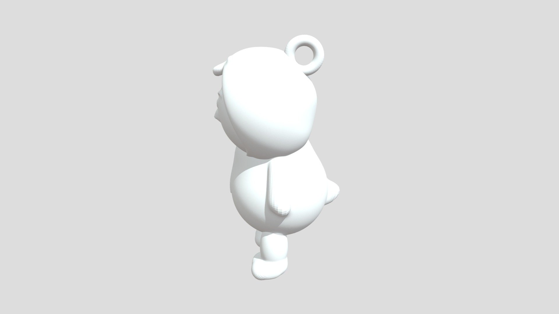 CHIBI boy with duck costume keychain - Download Free 3D model by C4ponZ ...