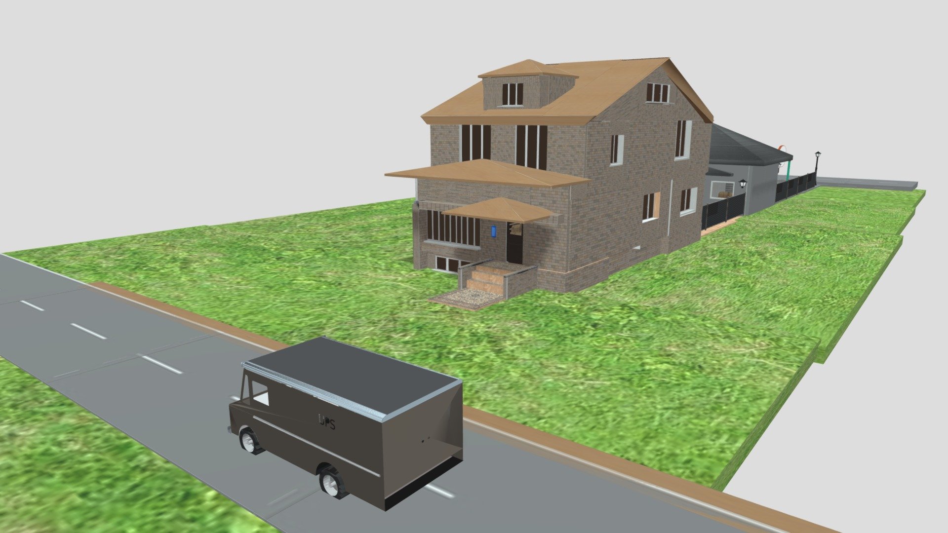 KING OF QUEENS HOUSE - Download Free 3D model by Jayexe the accurate ...