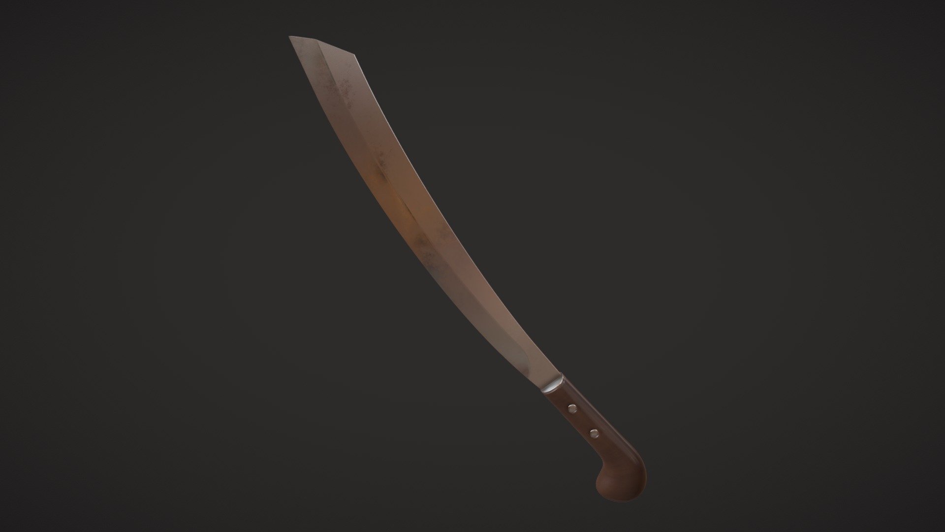 Golok Machete - Buy Royalty Free 3D model by Jan Andreas ...