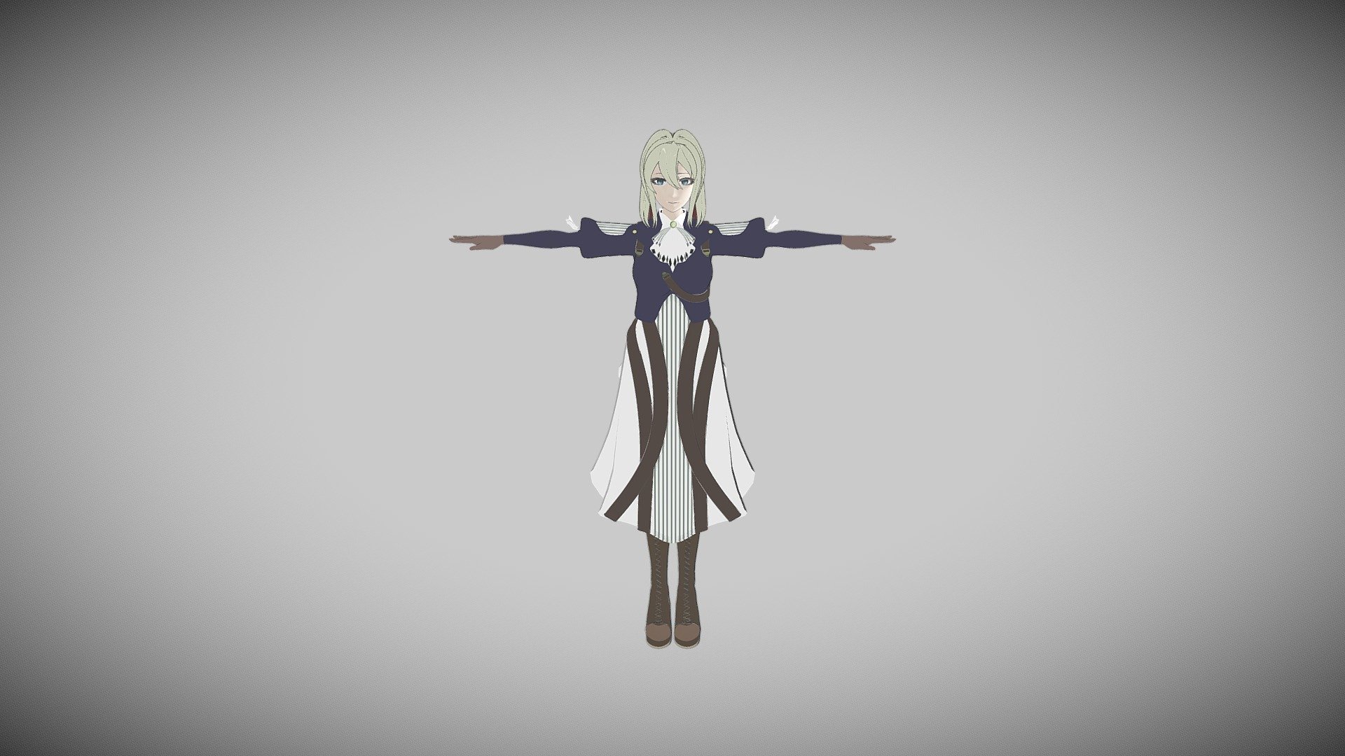 Violet Evergarden - 3D model by sau.muamar [2854284] - Sketchfab