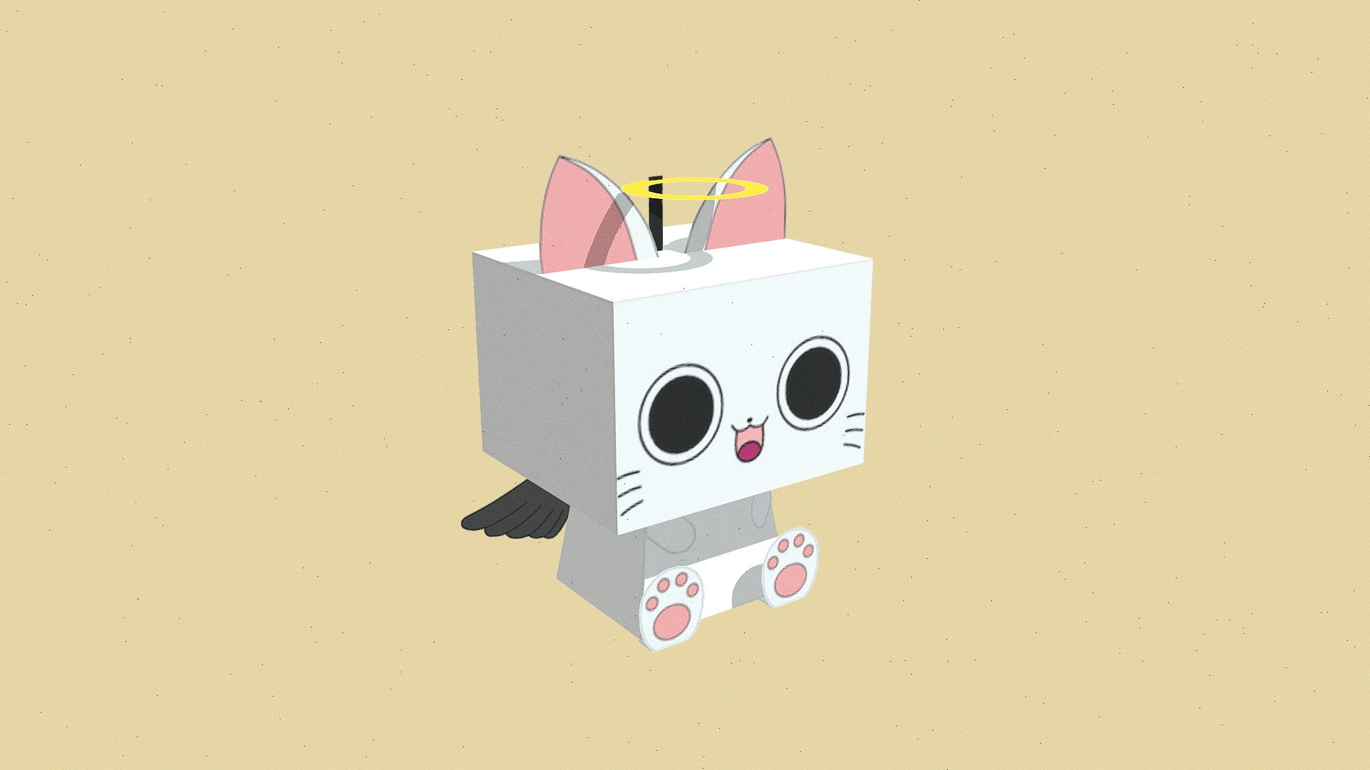 Cat - Download Free 3D model by linh0315 [28545be] - Sketchfab