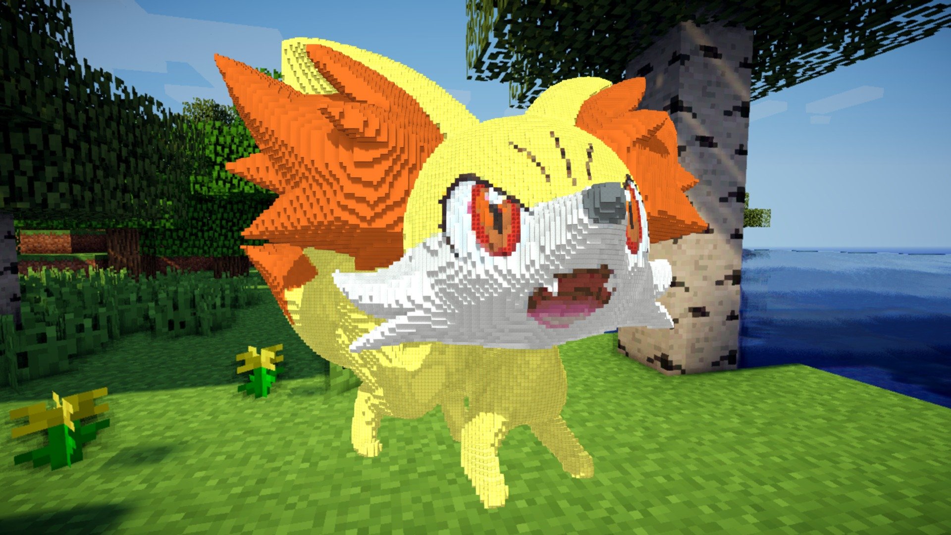 Minecraft Fennekin Build Schematic - 3D model by inostupid [2854745 ...
