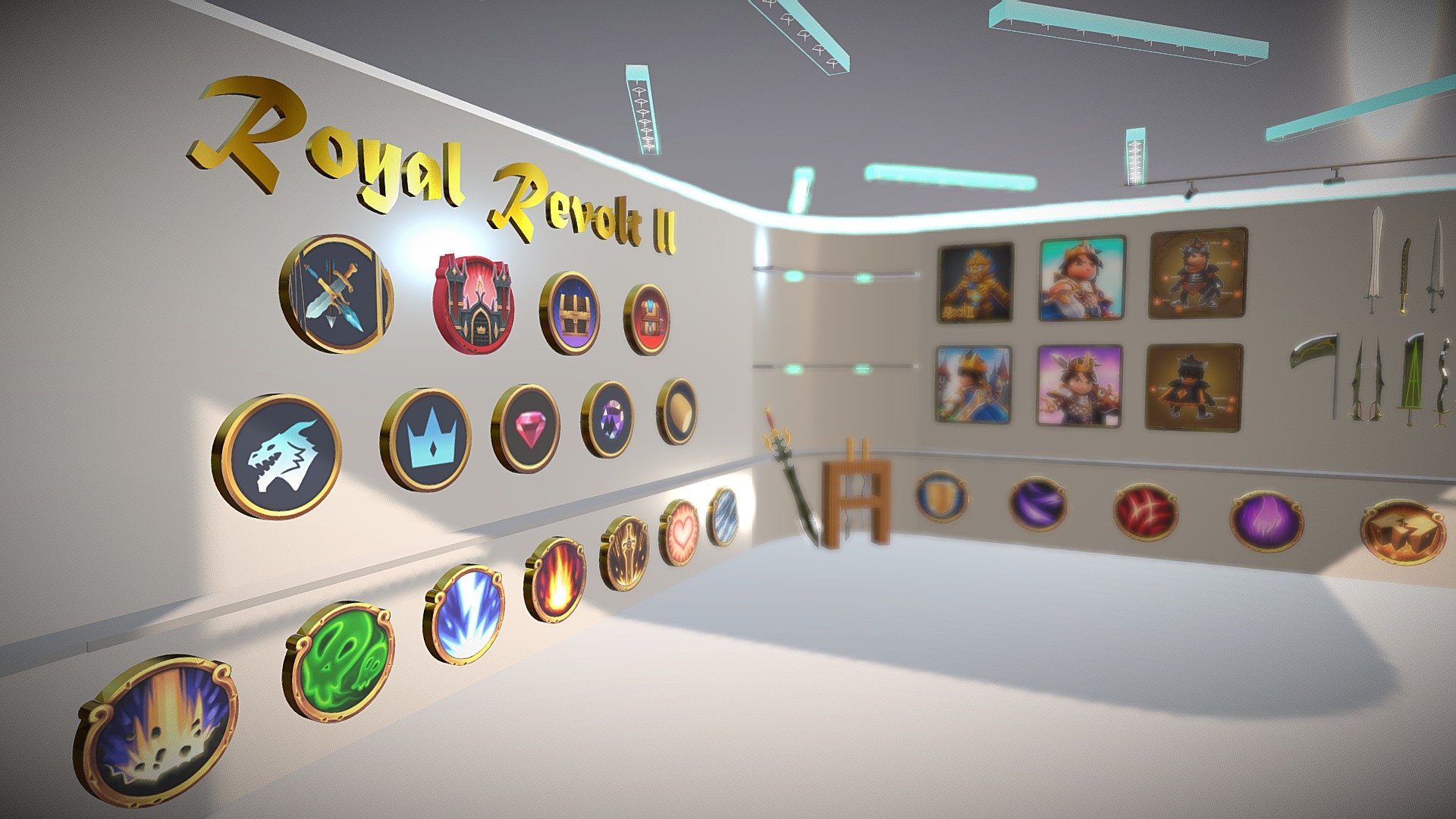 Royale Revolt II - Showroom - Buy Royalty Free 3D model by Snowism ...