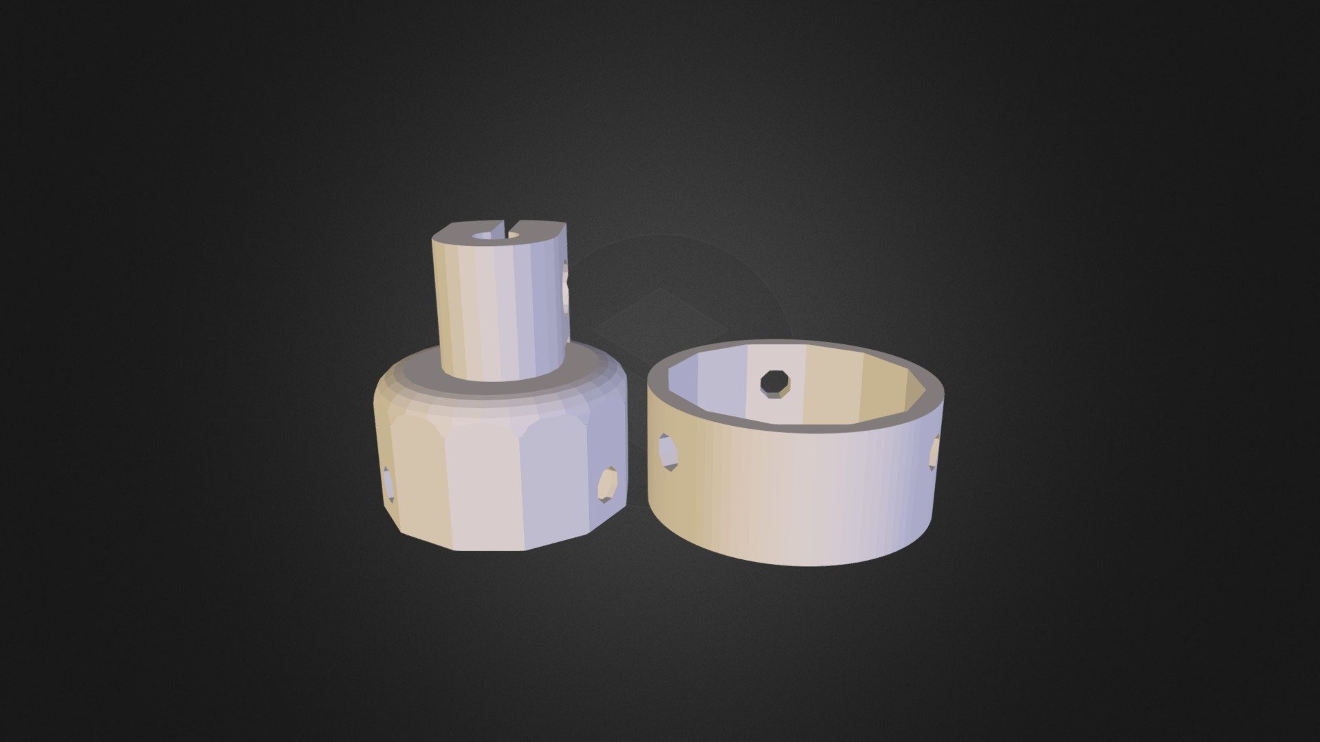 3 Jaw Z Coupling for Prusa Mendel - 3D model by 3dindustries [2856993 ...