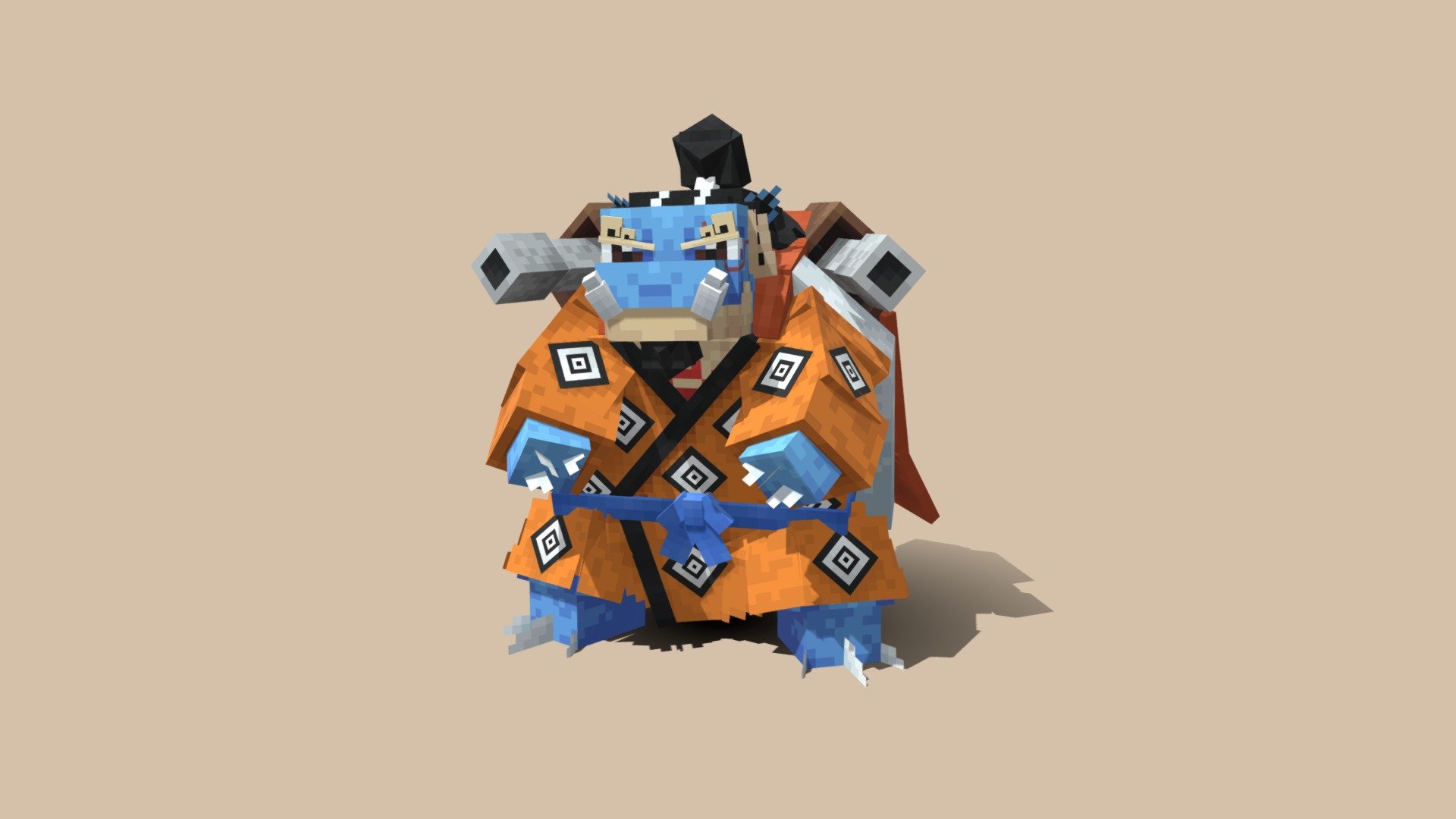 Blastoise Onepiece Cobblemon - 3D model by Acesky [2857bf7] - Sketchfab
