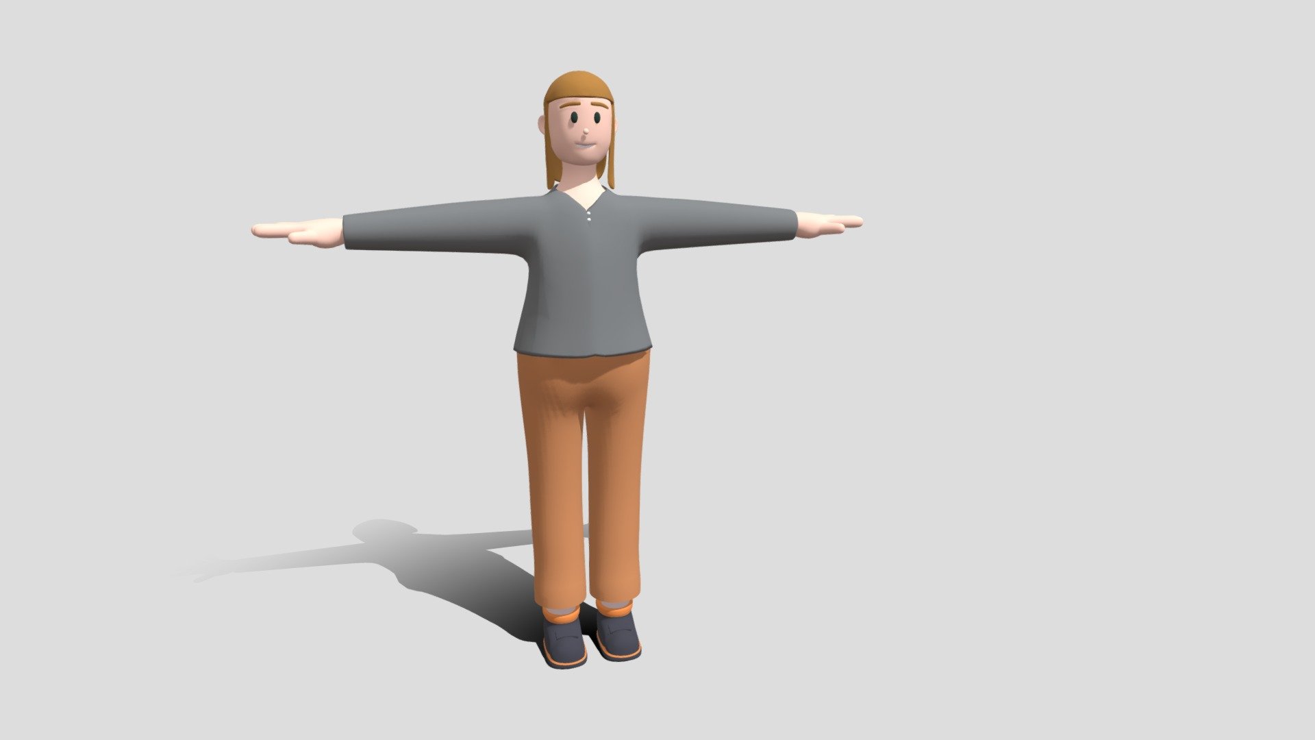 Female Standing Pose 2 - 3D model by HeRoy [2857c76] - Sketchfab