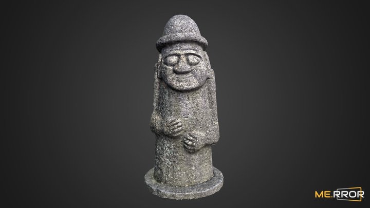 Jeju-traditional-stone-statue 3D models - Sketchfab