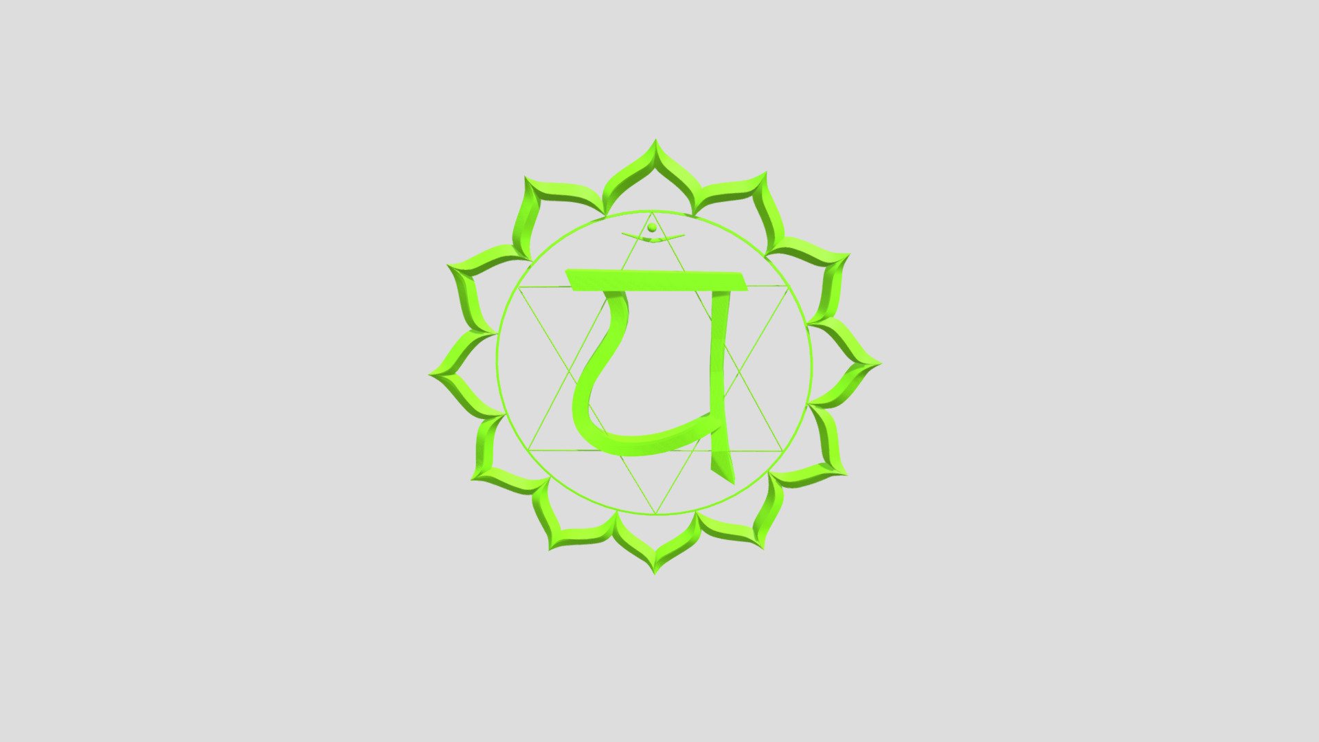 Anahata Chakra Symbole 3D - Download Free 3D model by Gildas31 [285ac91 ...