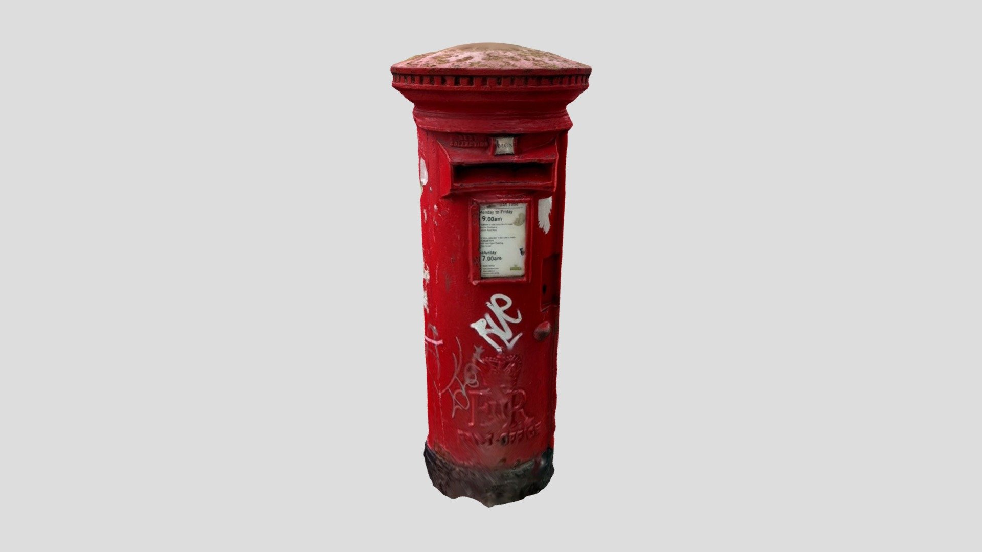 Post box - Download Free 3D model by robertaworkjr [285bc09] - Sketchfab