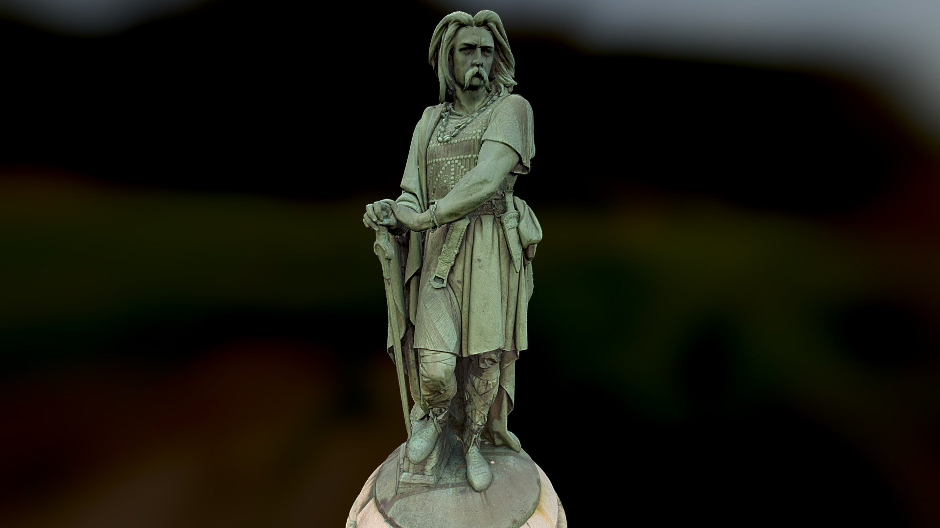 Vercingétorix - Gaul against Julius Caesar - 3D model by 3Dystopia ...