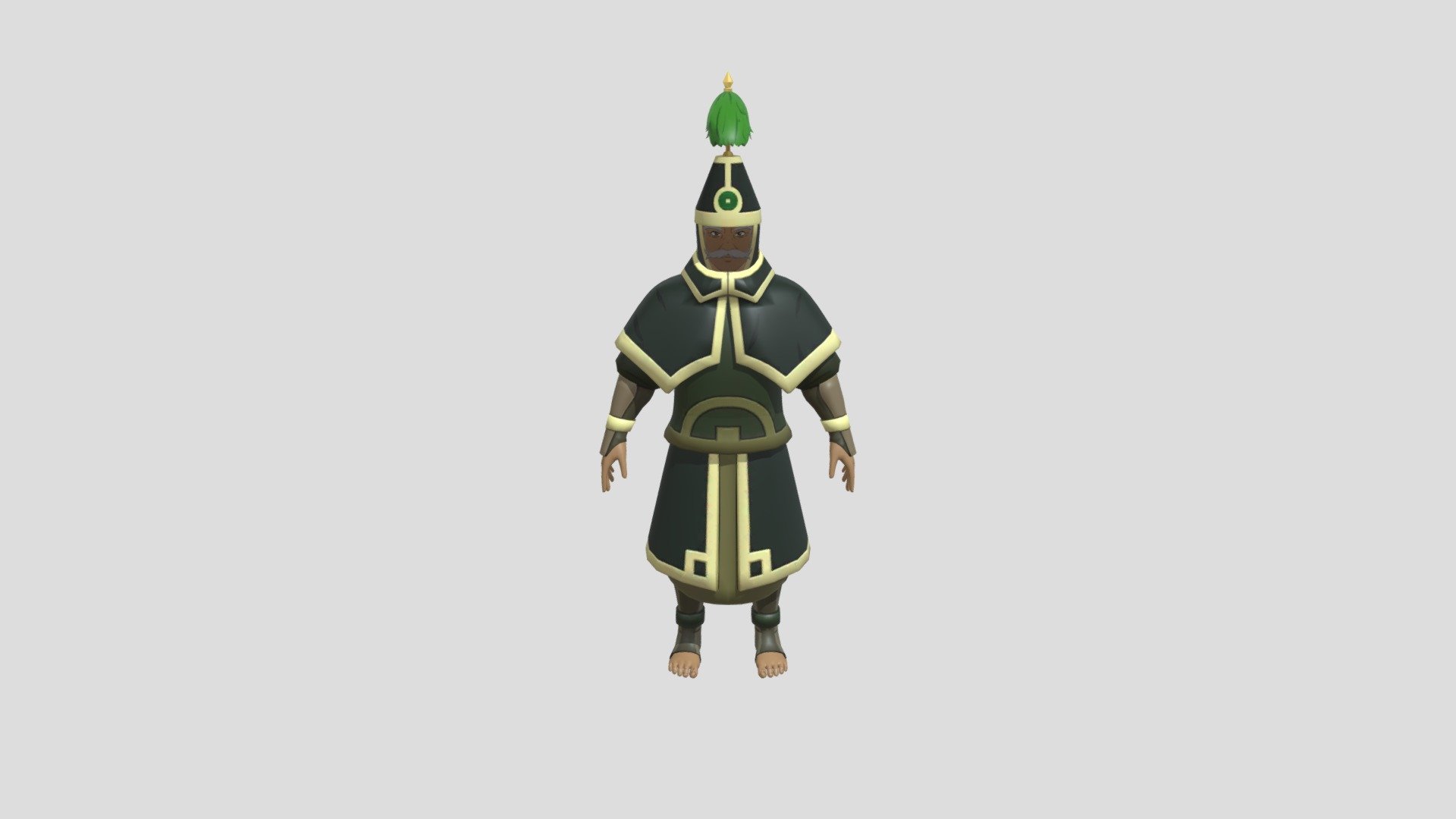Earthbender General - Avatar:The Last Airbender - Download Free 3D ...