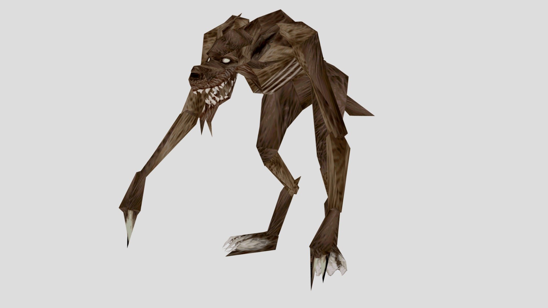 Nightmare Creatures 1 - Werewolf - Download Free 3D model by Ziggertron ...