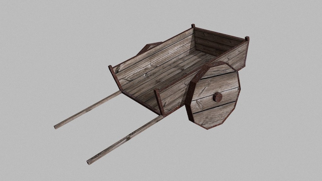 Low Poly Cart - 3D model by DreCorp [285ffd1] - Sketchfab