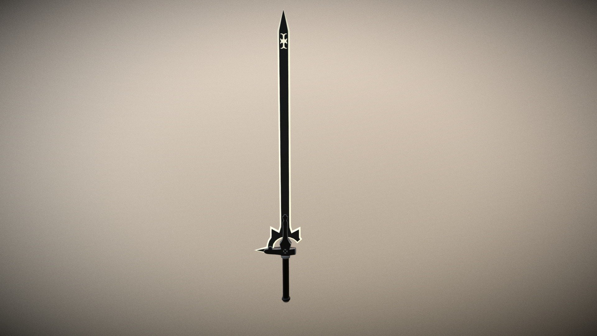 Elucidator - Sword Art Online - Download Free 3D model by Bendzer ...
