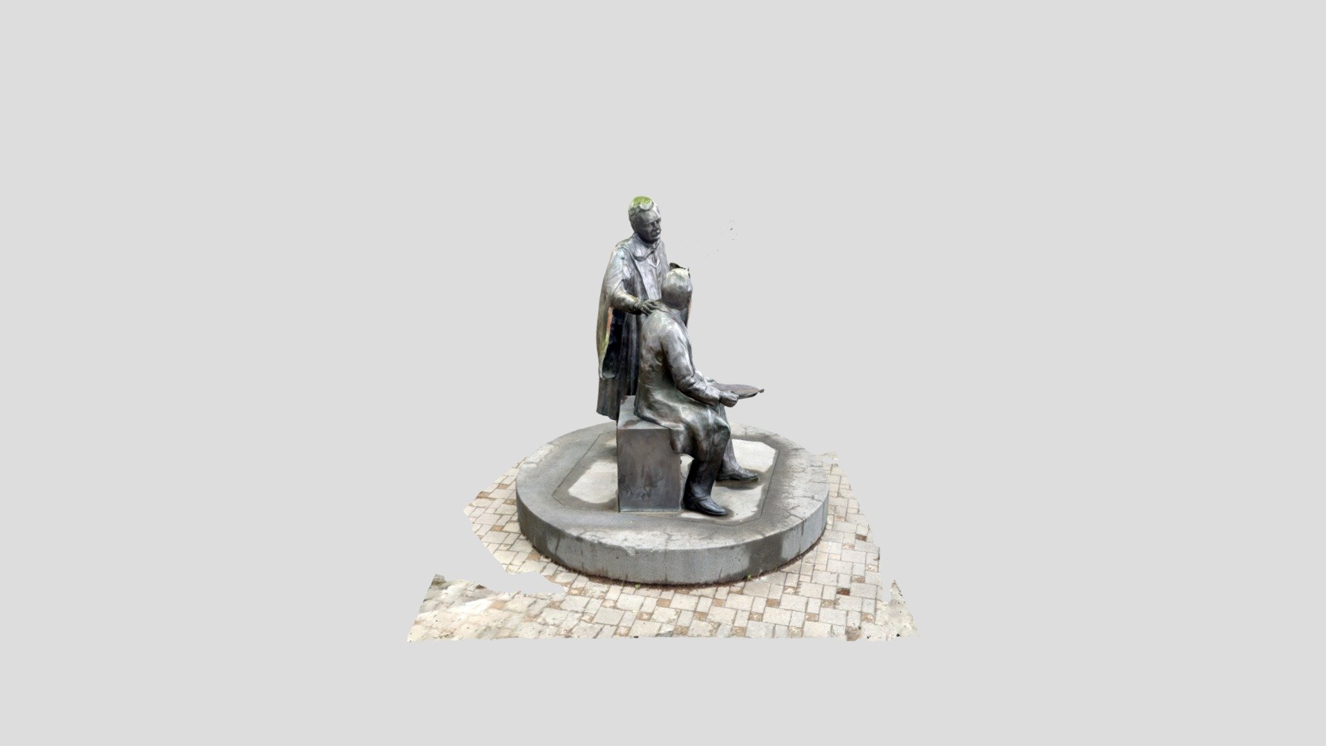 University statue - Download Free 3D model by SuperGrover [28611c4 ...