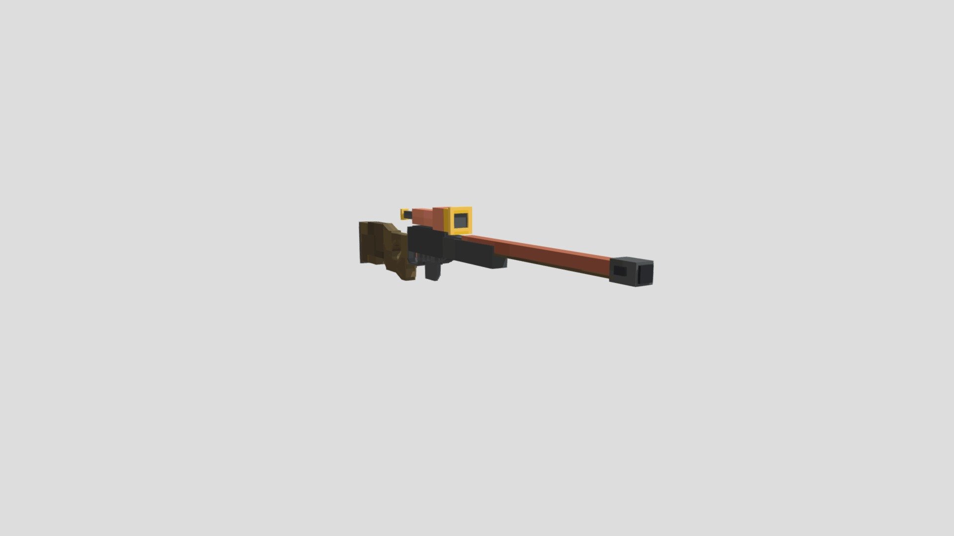 Punk gun anti tank - 3D model by TonksTech [2862604] - Sketchfab