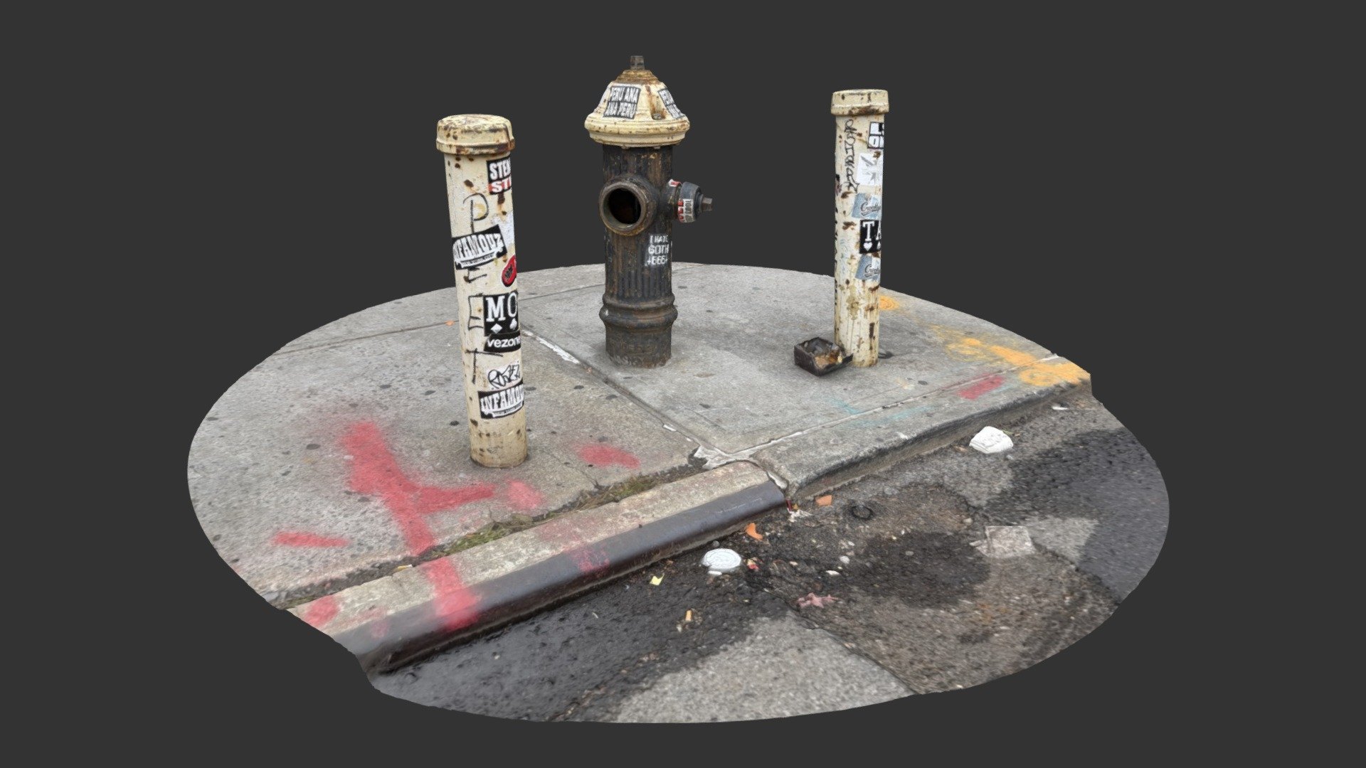 Bushwick Public Hydrant Bundle - Download Free 3D model by Guillermo Sainz (@guillermosainz ...