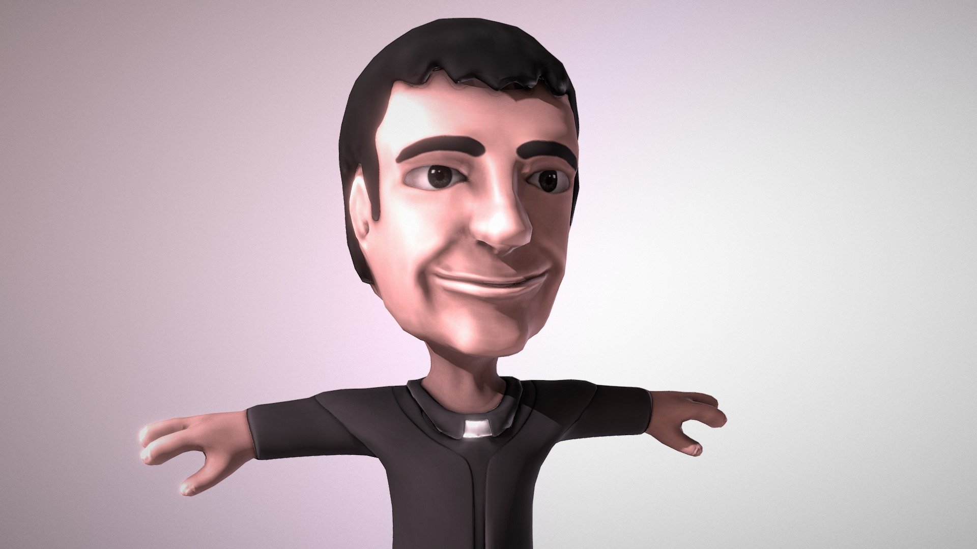 Don Bosco - 3D model by LeboeufH (Prof3d) (@leboeuf) [286393f] - Sketchfab