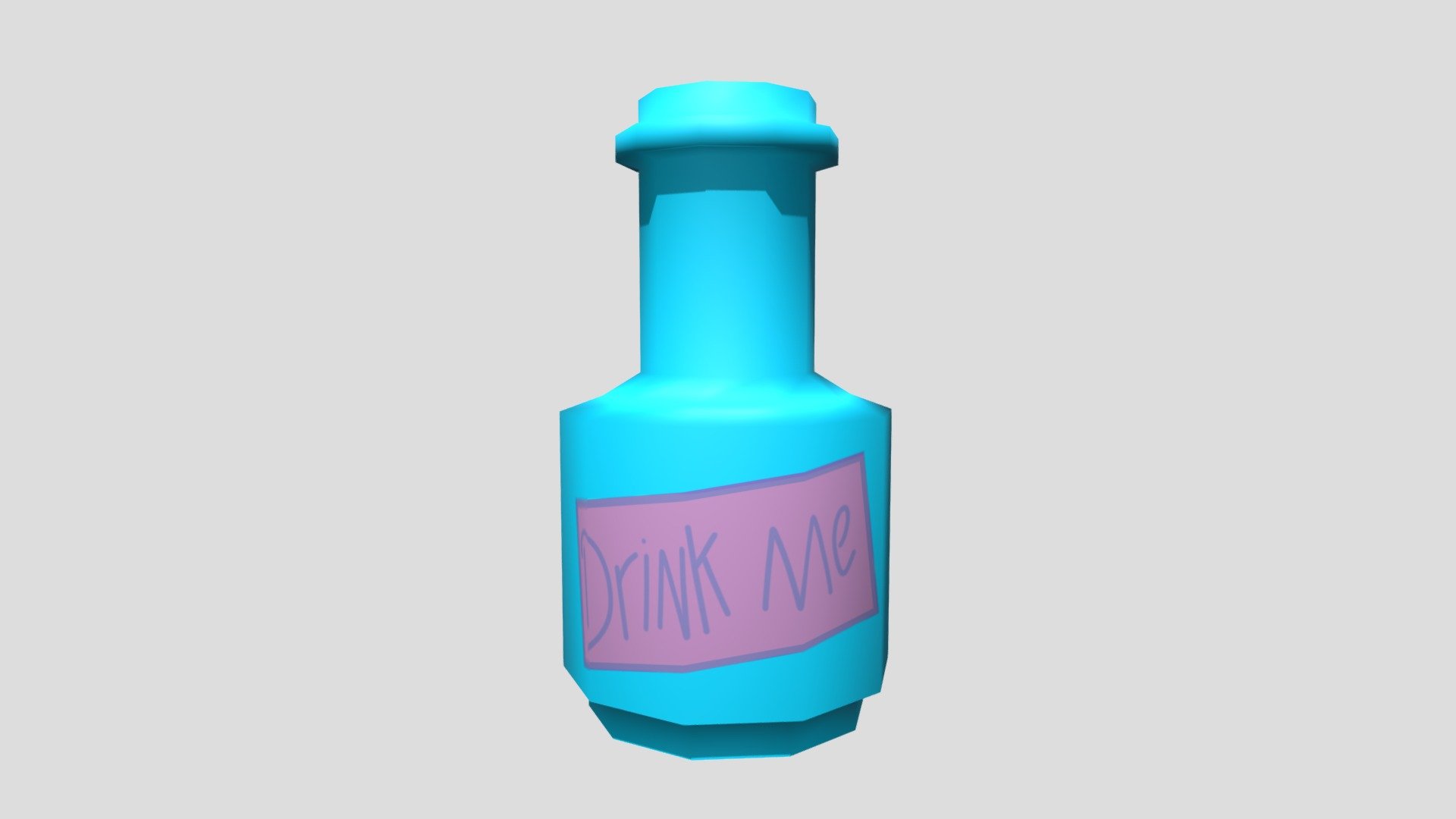 Lego Drink Me Bottle - Download Free 3D model by ANCook [2863ddc ...