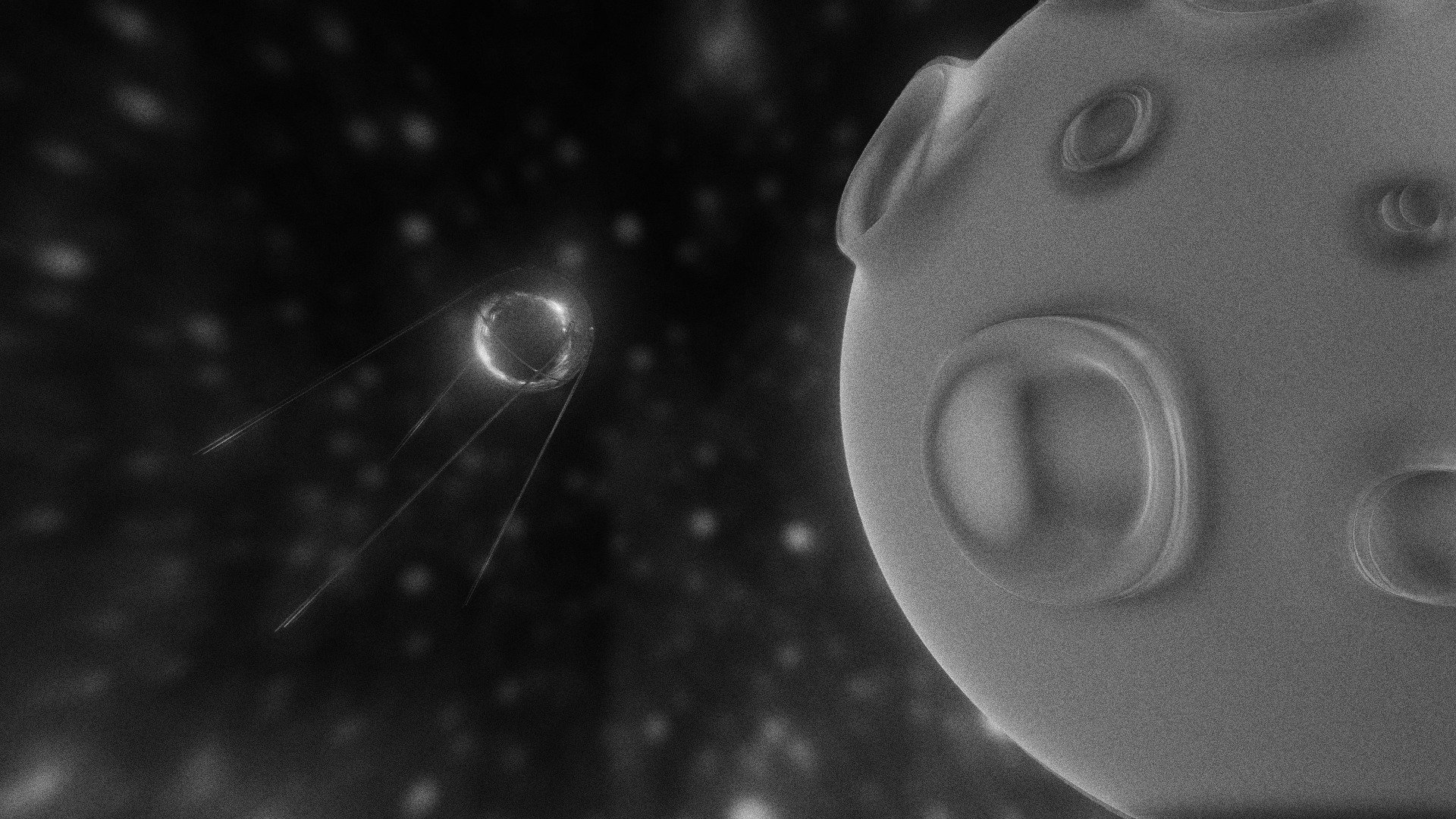 Sputnik 1 - 3D model by chakib2456 [28641be] - Sketchfab