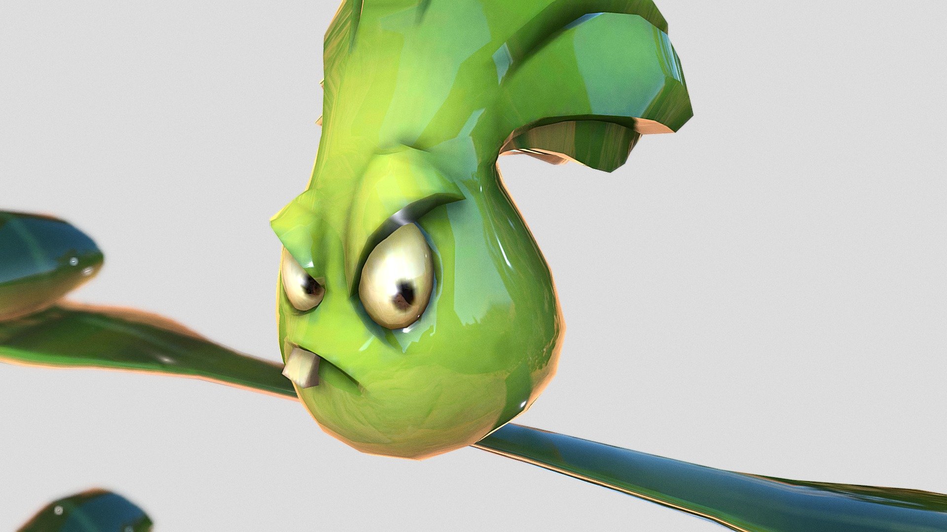 Plants vs Zombies 3 Pre-Alpha - Bonk Choy - Download Free 3D model by ...