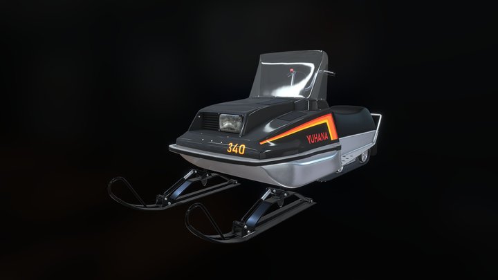 Snowmobile 3D models - Sketchfab