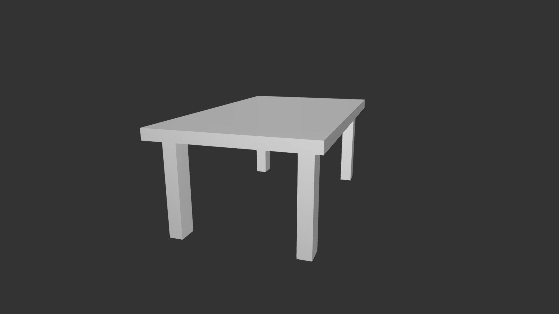 Table - Download Free 3D model by Gabriel Limp (@valoroth) [2865428 ...