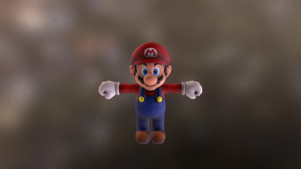 Mario - 3D model by Kaleb.Williams [2866566] - Sketchfab