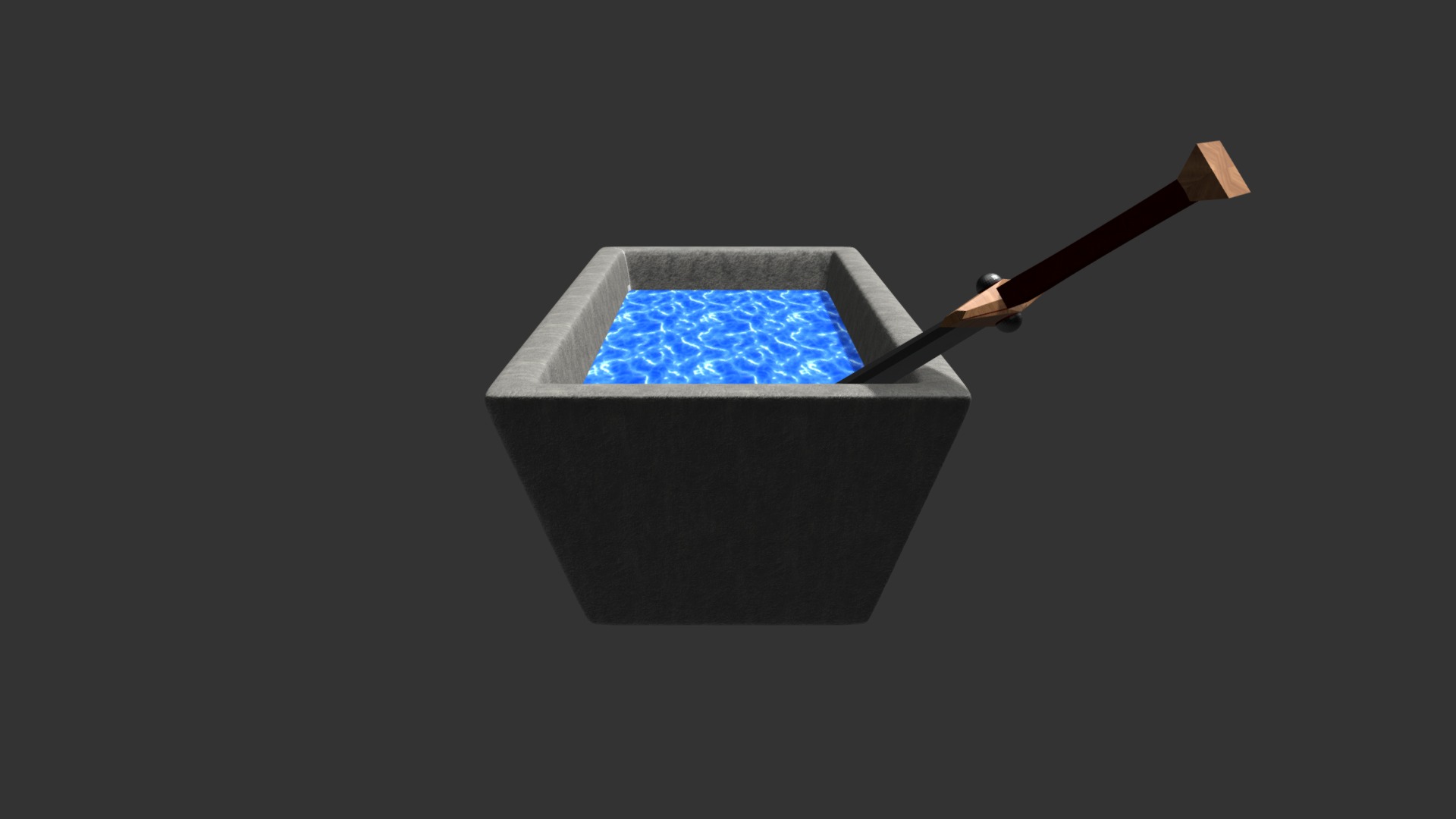 Water Bucket - 3D model by Hansel Tonna (@crackdark15) [2866c65 ...