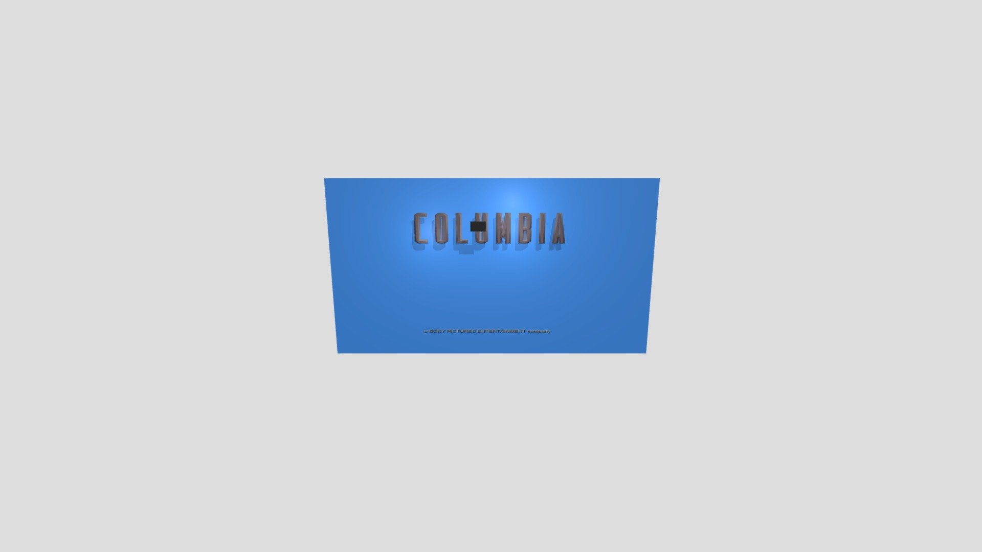 Columbia Pictures logo 1996 remake (4_3 Screen V - 3D model by Thomas ...