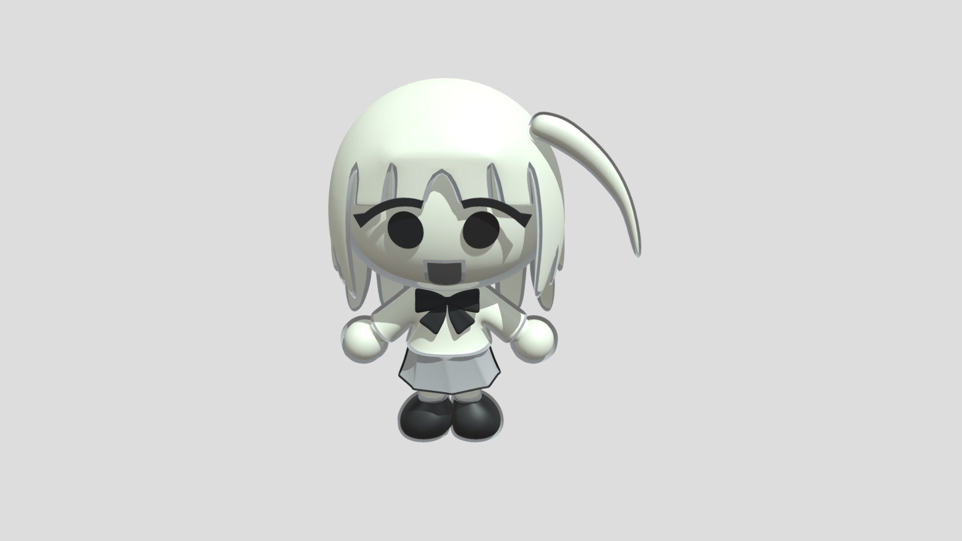 Ikuyo Kita - Download Free 3D model by Yugo1984 [2867115] - Sketchfab