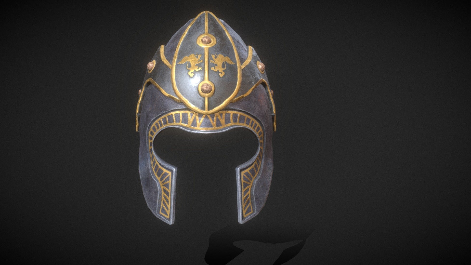 Knight Helmet - 3D model by paburoviii [2868c8f] - Sketchfab
