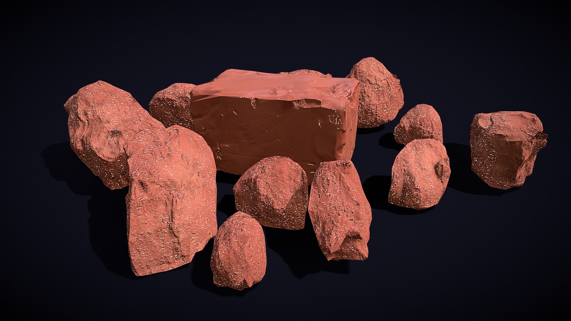 Clay_Chunks - Buy Royalty Free 3D model by GetDeadEntertainment ...