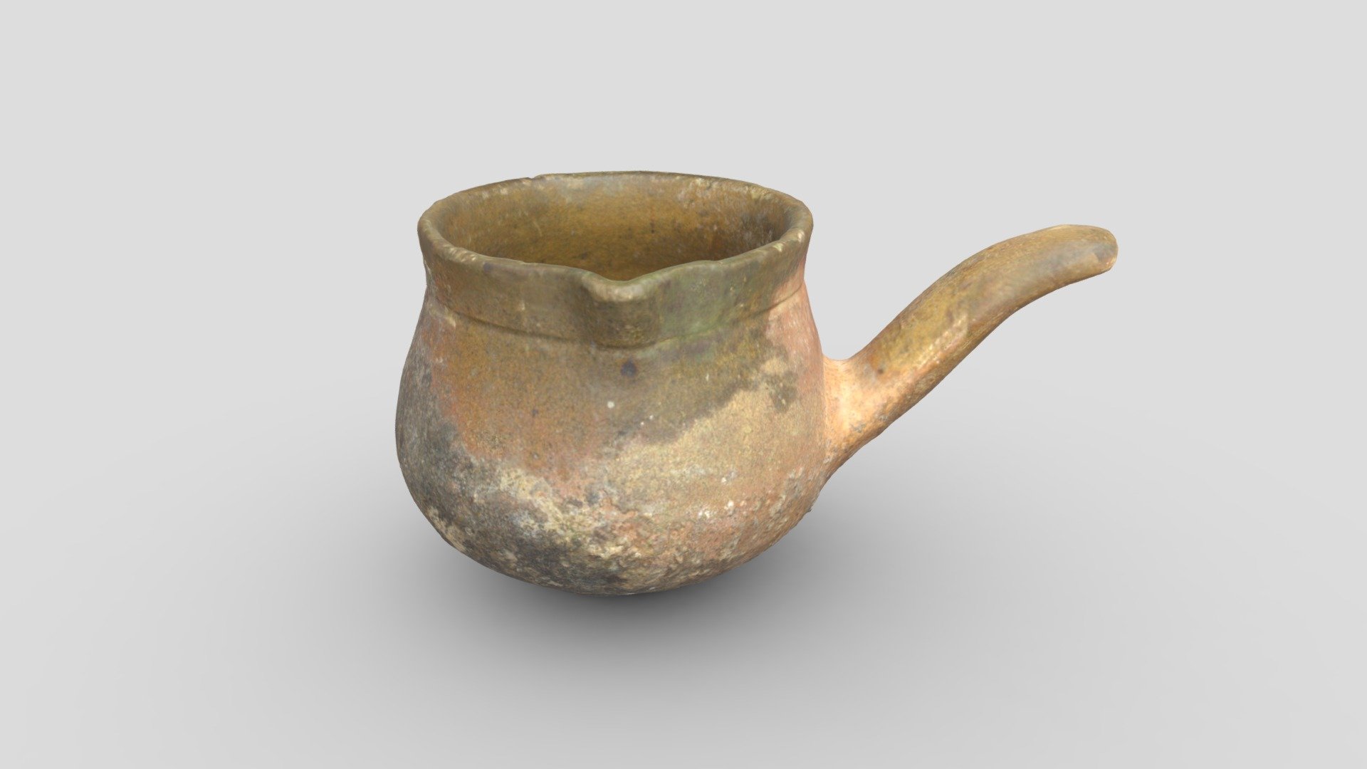 Medieval pipkin - 3D model by Southampton Cultural Services ...