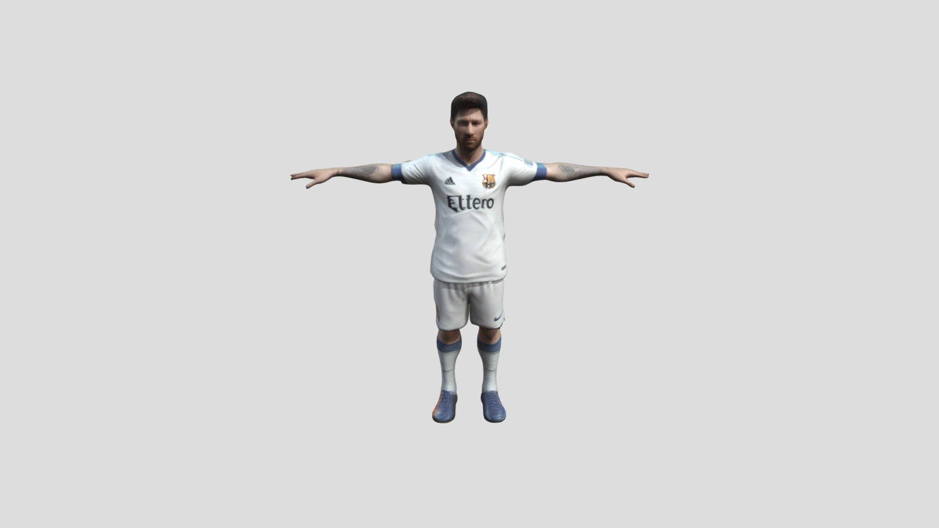Lionel Messi - Download Free 3D model by Shah Bakhat026 (@bakhats110 ...