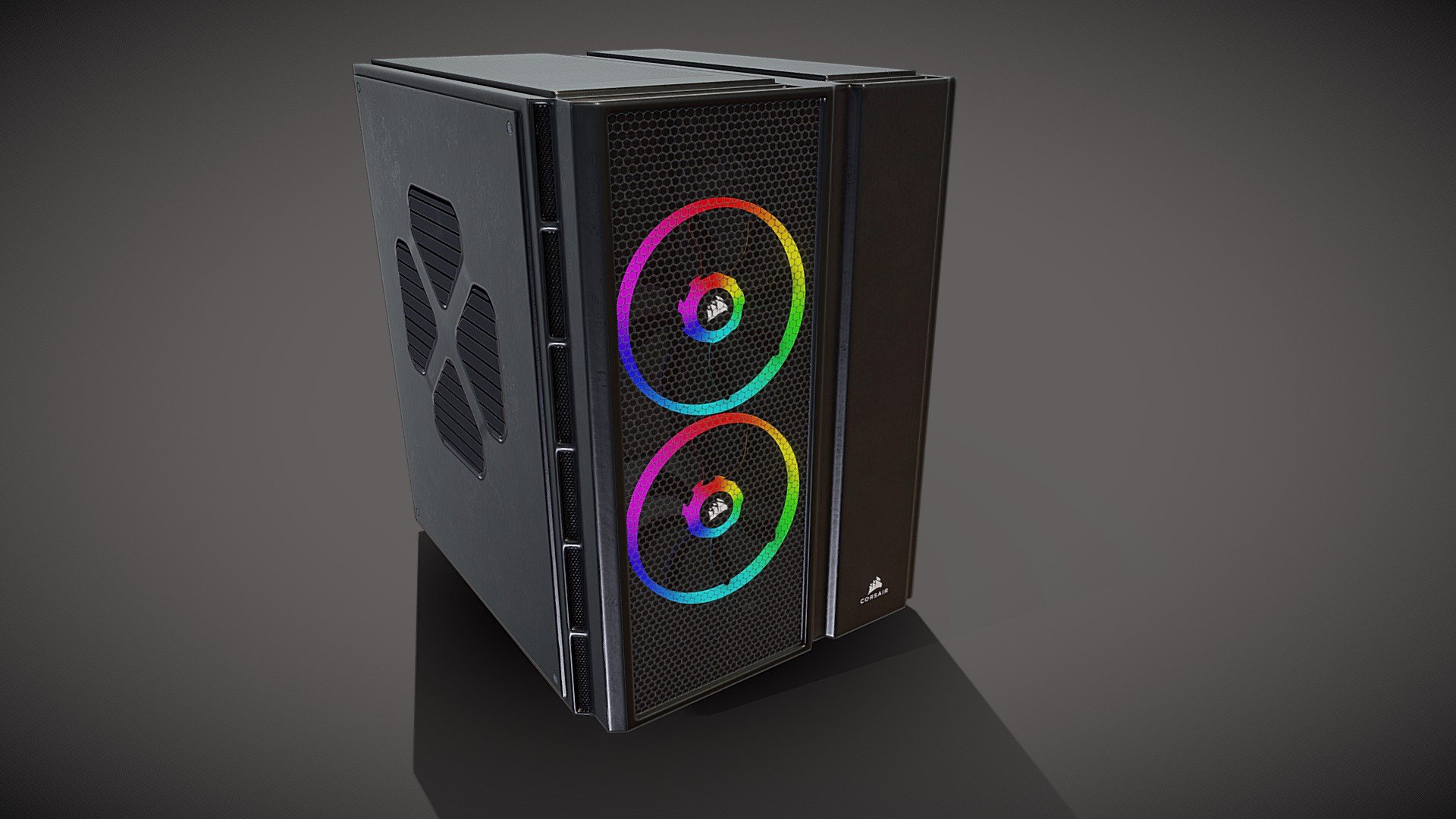 Basic PC case - Download Free 3D model by Sousinho [2869fb1] - Sketchfab